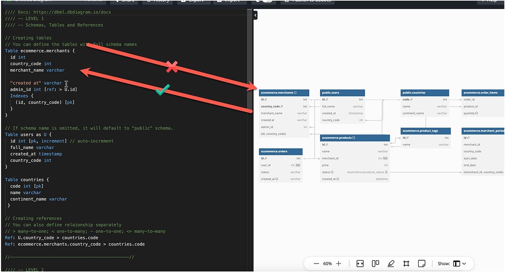 Enhance Diagram And Dbml Interaction With Table Highlight And Search