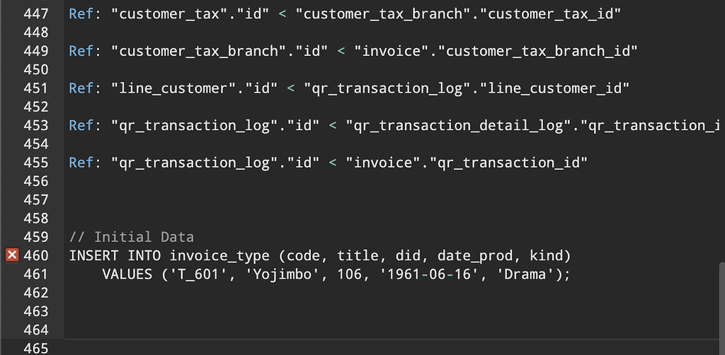 Add SQL language to schema - Feature Suggestions - dbdiagram Community